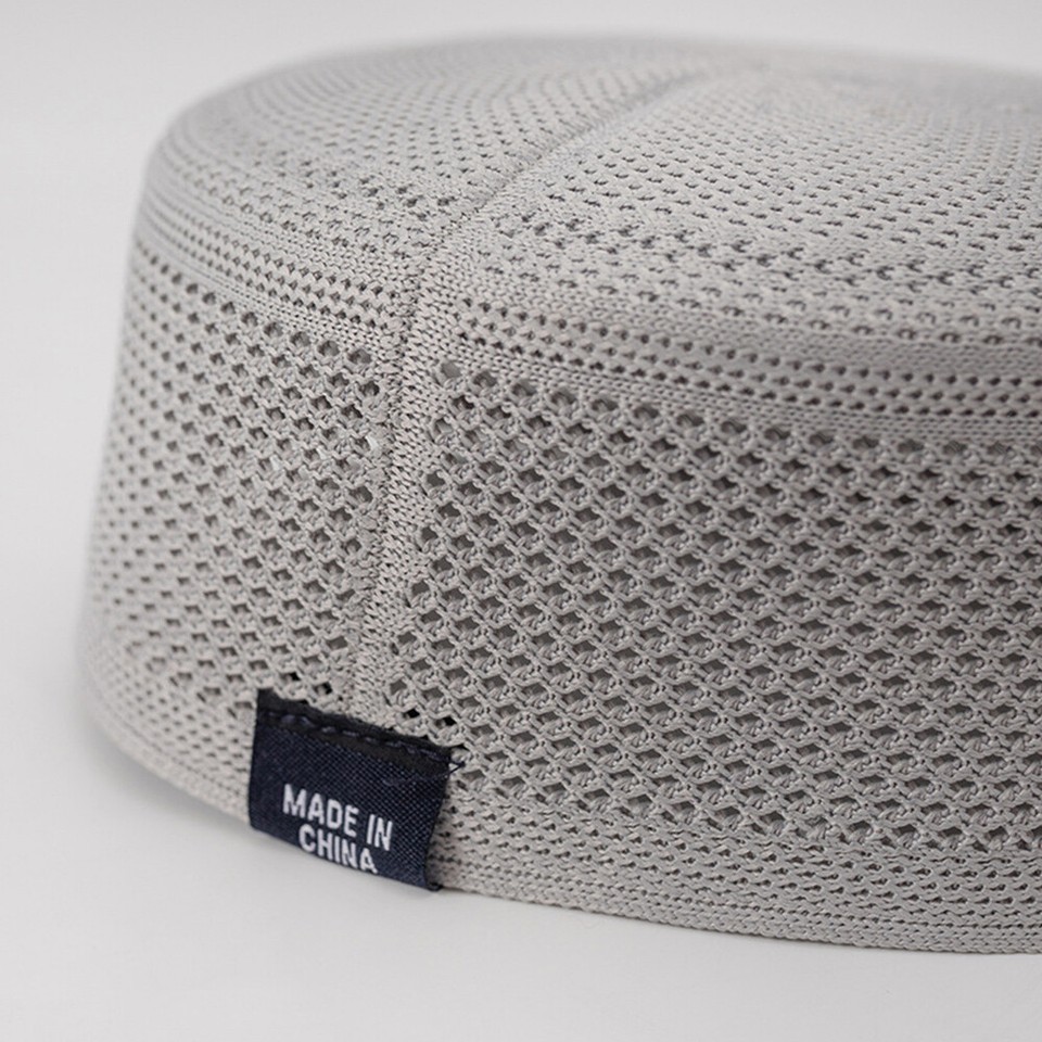 Spring Islamic Hat Breathable Cotton Kufi Round Hat Indian Turban Cap ...