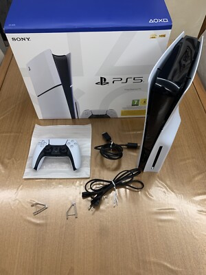 Sony PS5 Slim Disc 1TB Console 711719577294 | eBay