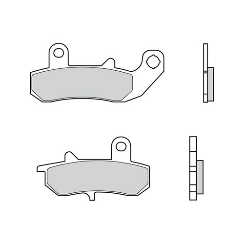Front Brembo SP Brake Pads for Bombardier-can Am SPYDER SPORT 998 2016 ...