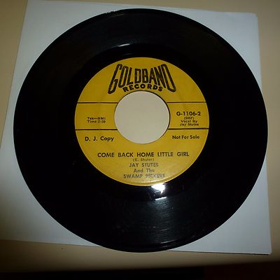 ROCKABILLY 45 RPM RECORD - JAY STUTES AND THE SWAMP PICKERS - GOLDBAND ...