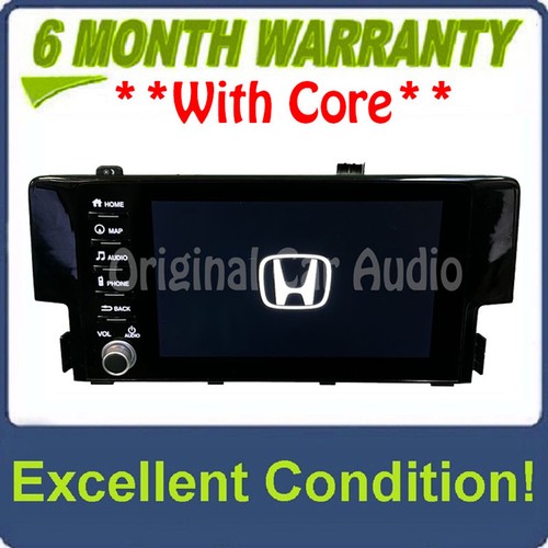 2019 - 2020 Honda Civic OEM Radio Navigation Center Display Screen ...
