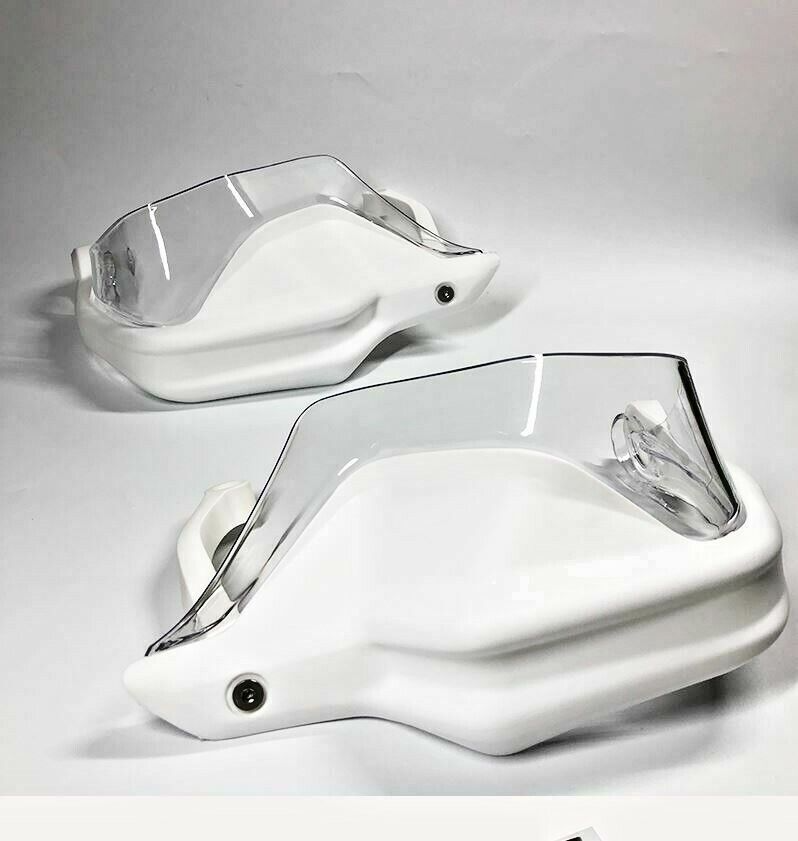 BMW R1250GS R1200GS GSA, WHITE HANDGUARDS & EXTENSIONS for 2014 - 2024 ...