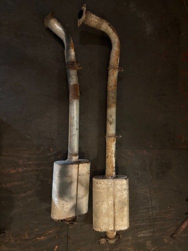 AMC Jeep V8 Exhaust Flow master pipes - 304 360 - CJ5 CJ7 FSJ | eBay