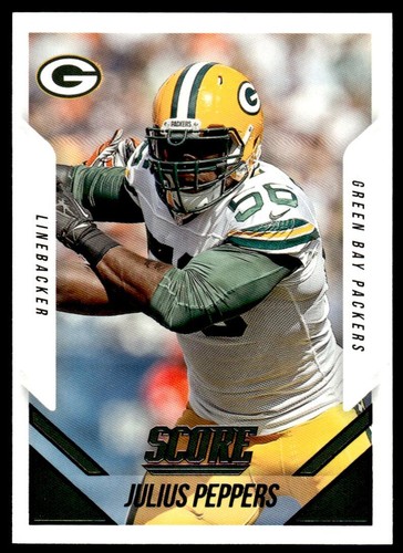 2015 Score 74 Julius Peppers Green Bay Packers Football Card | eBay