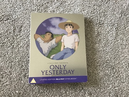 Only Yesterday Limited Edition Steelbook Blu ray Studio Ghibli ...