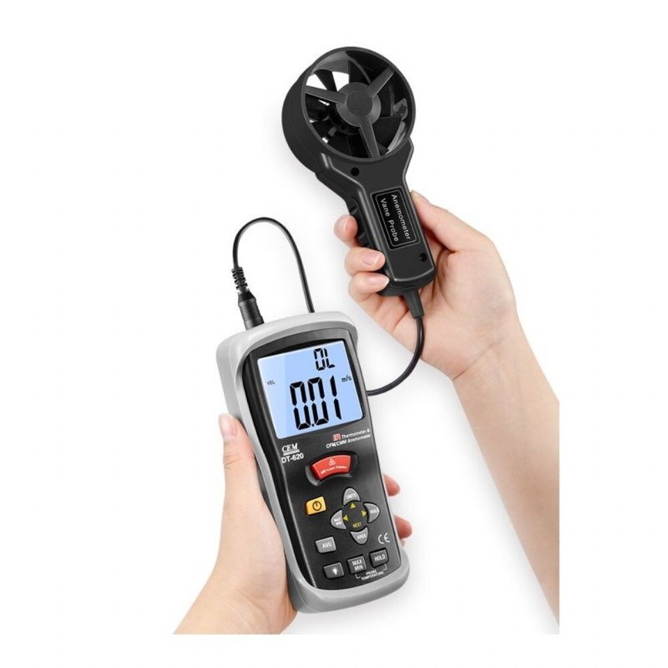 CEM DT-619 Anemometer (Wind Speed Meter) | eBay