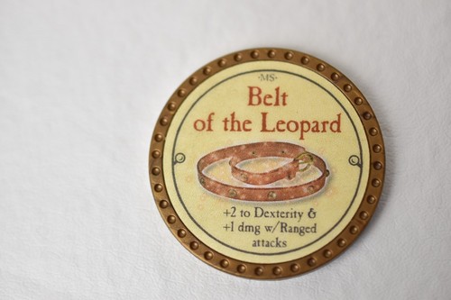 True Dungeon Token - 2023 Belt of the Leopard | eBay
