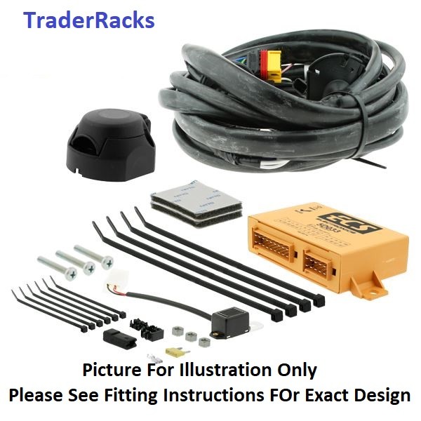 Renault Trafic Tow Bar Wiring Aug 2014 to 2023 7 Pin DEDICATED Towing ...