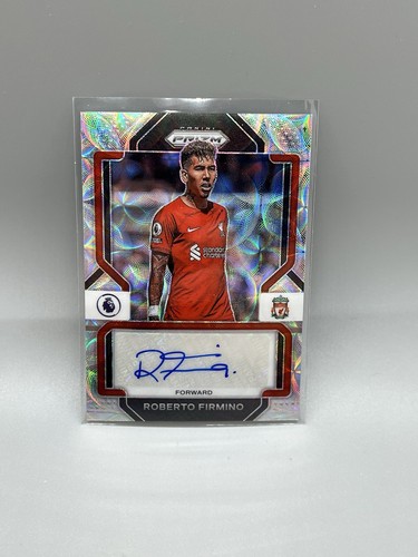 2022 Panini Prizm Premier League Signatures Choice Roberto Firmino #S ...