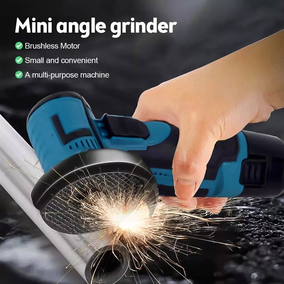 12V Mini Angle Grinder Rechargeable Grinding Tool Polishing Grinding ...