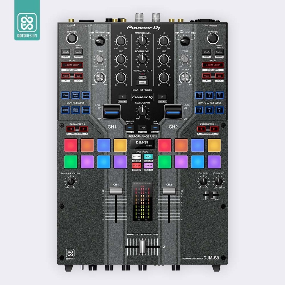 Pioneer : DJM-S9 Pro Battle Mixer for Serato DJ, Rekordbox DJ ...