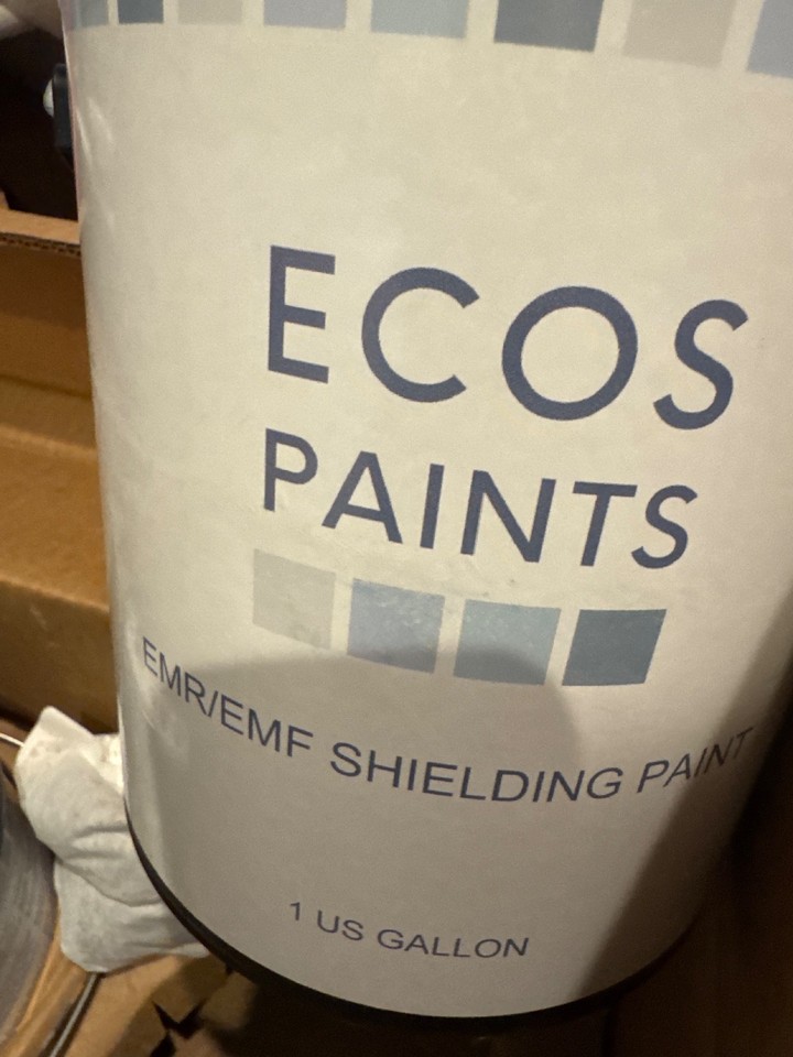 EMF EMR Shielding Paint $400 for 3 gallons(Total extra supply 8 Gallons ...