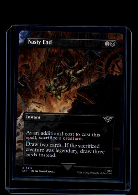 MTG Nasty End (Borderless) #416 Common The Lord of the Rings | eBay