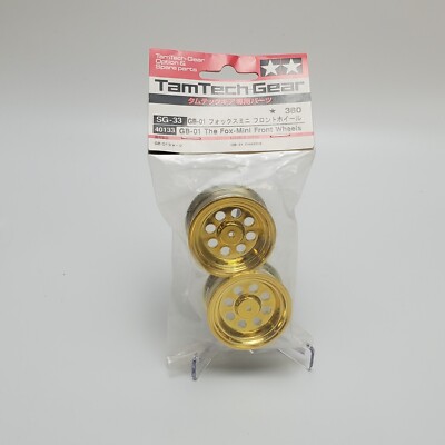 Tamiya 40133 TamTech-Gear GB-01 The Fox-Mini Front Wheels (GB01), NIP ...