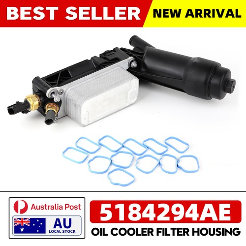 11-13 Jeep Dodge Chrysler 3.6L V6 ENGINE OIL COOLER FILTER HOUSING NEW ...