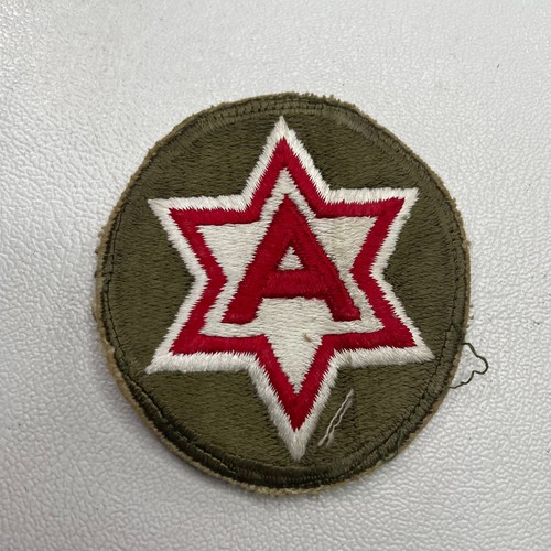 VINTAGE United States 6TH SIXTH Army Patch T041 | eBay