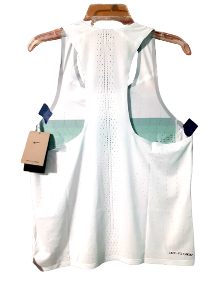 Nike Dri-Fit ADV Oregon Track Club Singlet White Green DR5812-100 Men ...