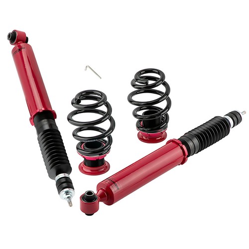 2x Adjustable Height Rear Shocks Coilover for Holden Commodore VT VX VY ...