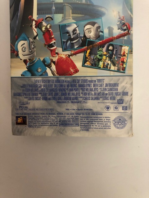 Robots (VHS, 2005) for sale online | eBay