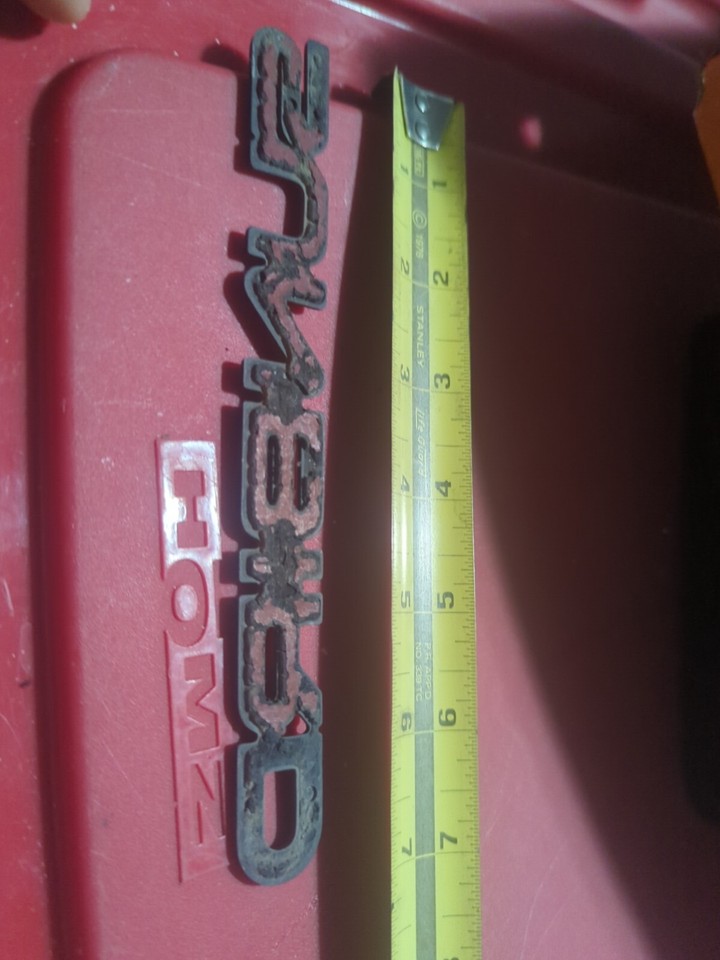 Pontiac Sunbird door emblem badge decal logo symbol script OEM Genuine ...