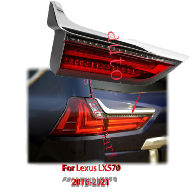 For Lexus LX570 2016-2021 LED Left Inner Side Rear Tail Light Assembly ...