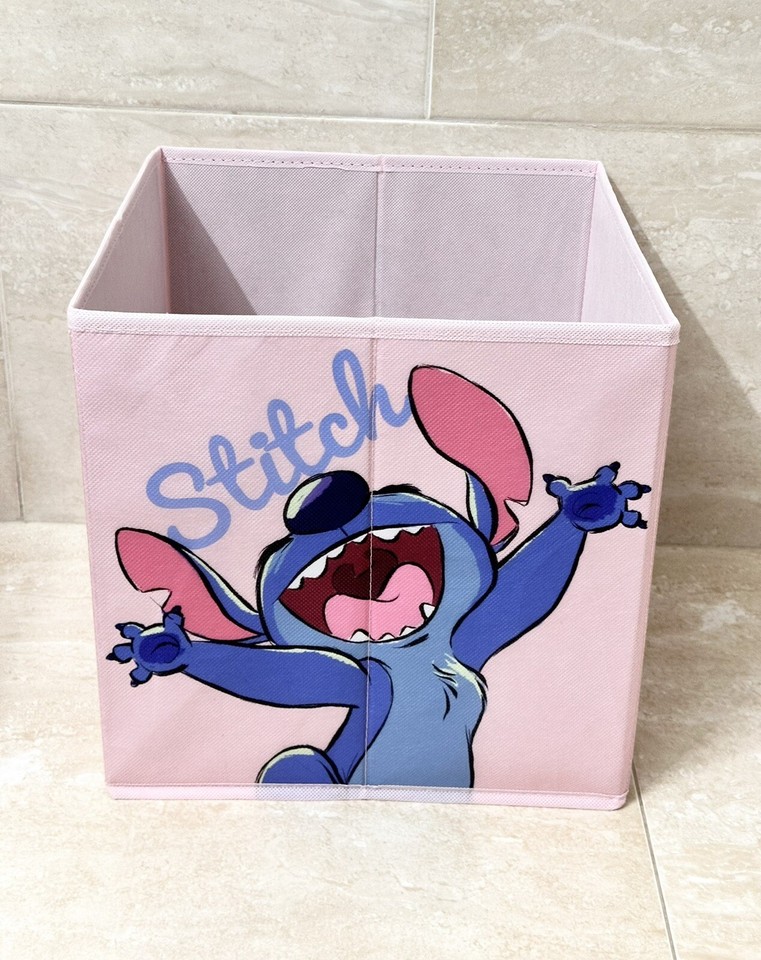 Disney Lilo & Stitch Angel Scrump Foldable Storage Cube *Primark*-NEW ...