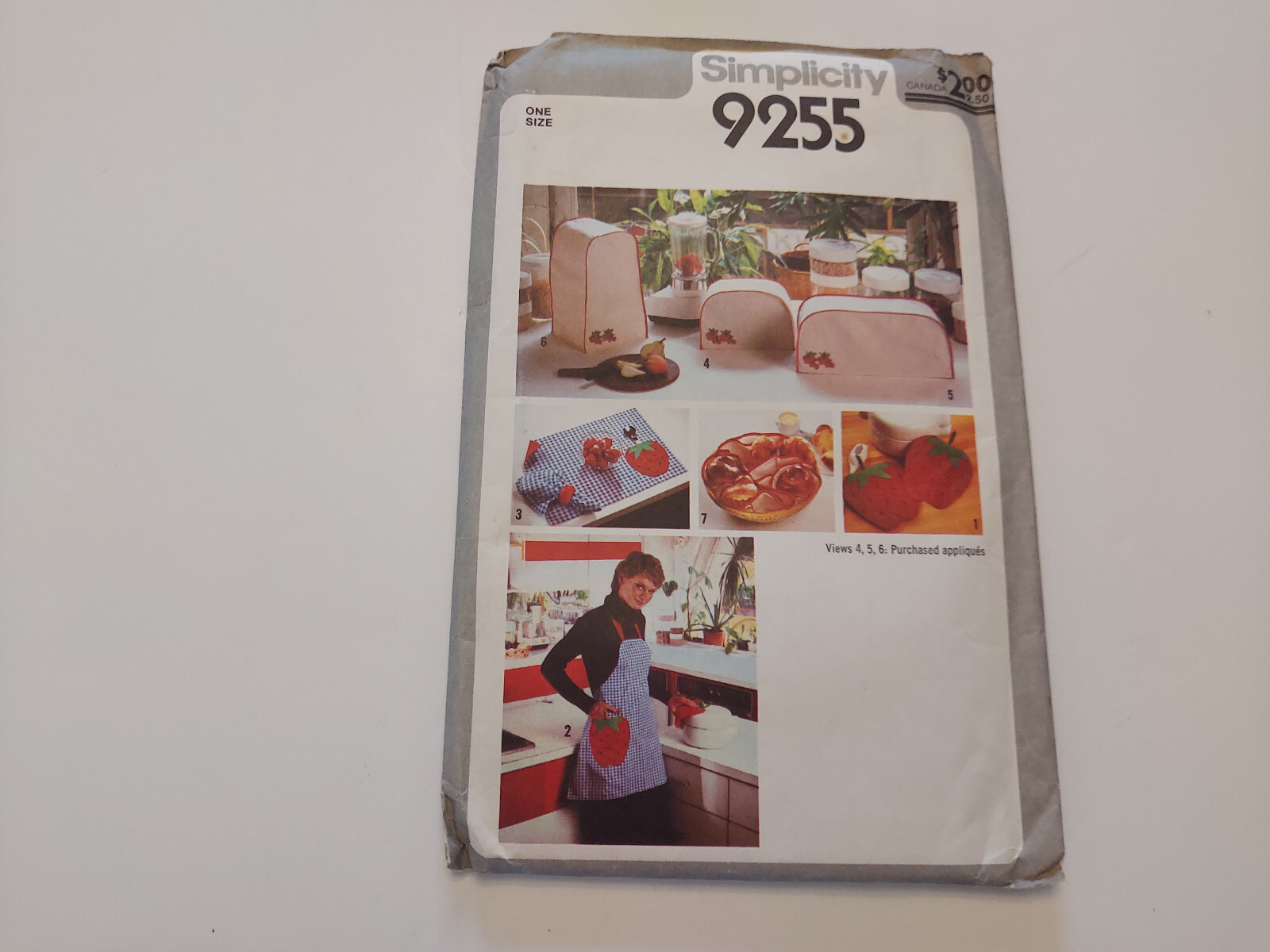 Vintage Simplicity Pattern 9255 Kitchen Appliance Covers, Etc. UNCUT | eBay