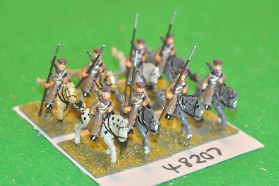 28mm 19th century / russian - crimean war lancers 8 figs - cav (48207 ...