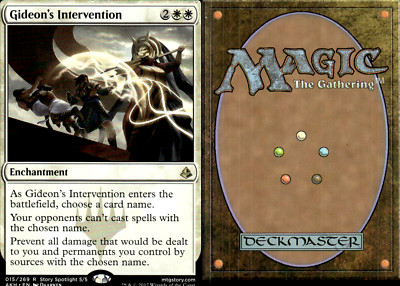 Magic the Gathering -MTG- Gideon's Intervention | eBay