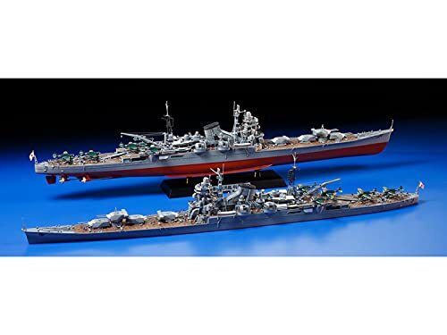 Tamiya 1/350 Ship Series No24 Japanese Navy Heavy Cruiser Tone Model ...