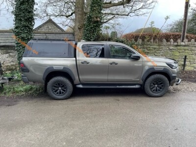 Heavy duty rear canopy hardtop to fit Hilux Double cab MK6 MK 7 MK8 ...