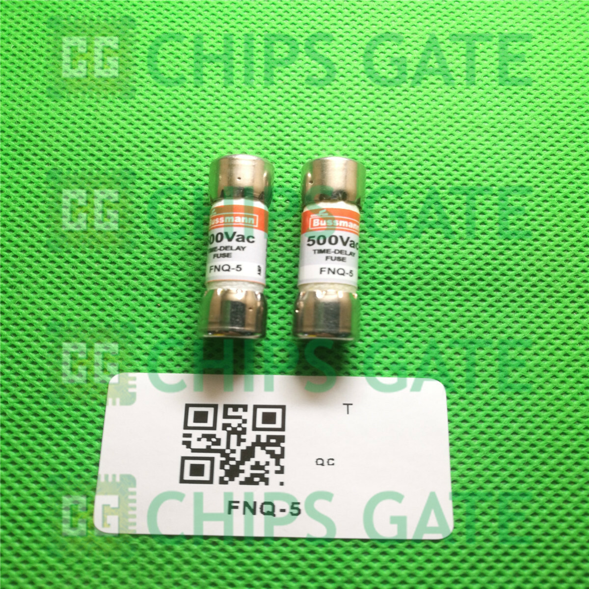 1PCS Bussmann FNQ-5 ( FNQ 5A ) 5 Amp 500 Vac Time-delay Supplemental ...