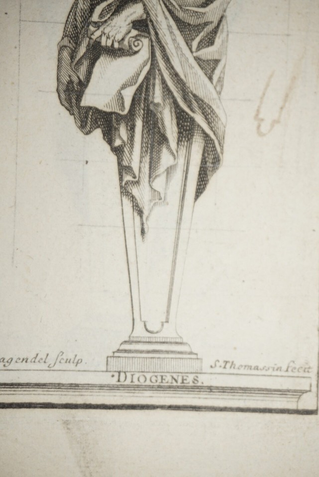 THOMASSIN (1652-1732) GRAVURE XVIII STATUE MYTHOLOGIE VERSAILLES ...