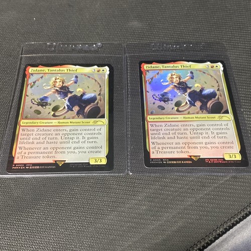#5 Zidane Tantalus Thief - MTG Final Fantasy (foil) Promo Card (x2) | eBay