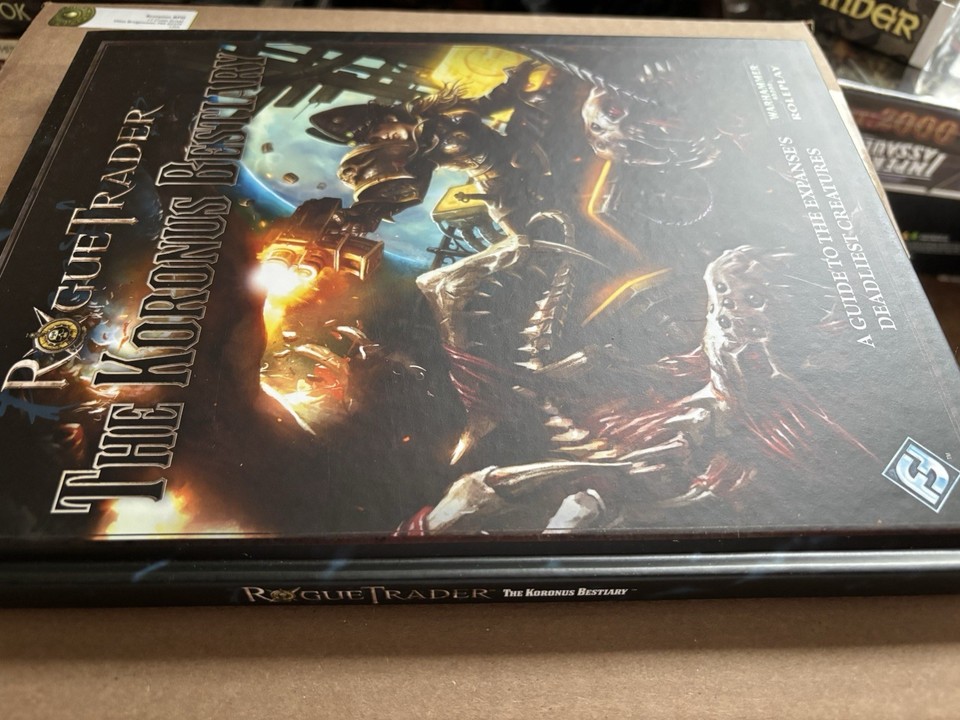 FFG Rogue Trader RPG Koronus Bestiary New Hardcover Warhammer 40k ...
