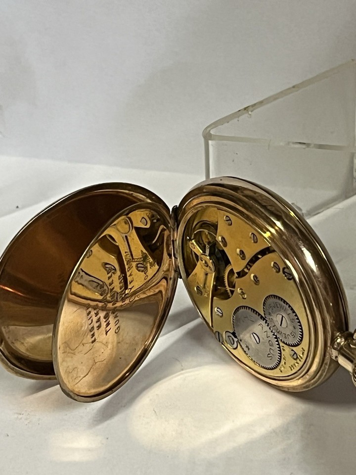 ANTIQUE THE ANGUS 16s 15j HUNTER POCKET WATCH, IN MINT CONDITION | eBay