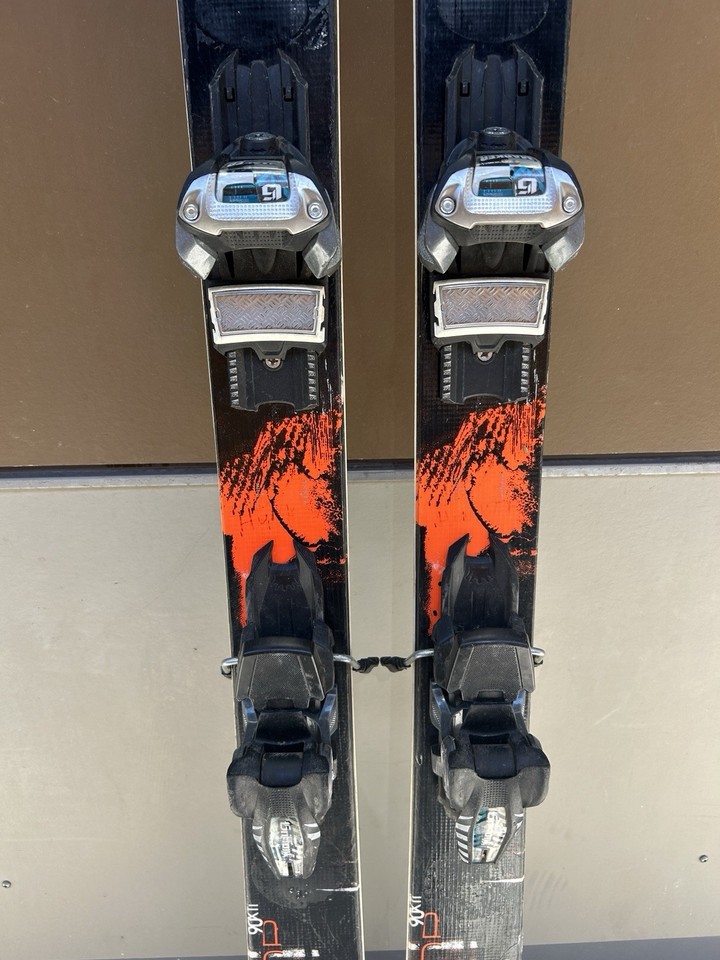 K2 Amp Rictor 90 XTi All Mtn Ski, 177cm + Marker Griffon Adjustable ...
