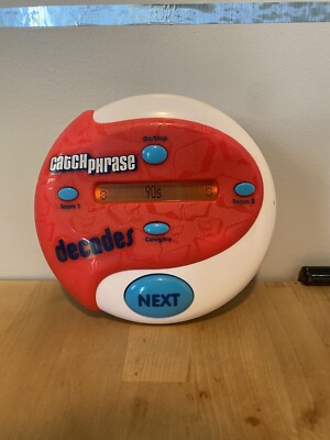 Catch Phrase Decades - Electronic Handheld Family Game by Hasbro ...