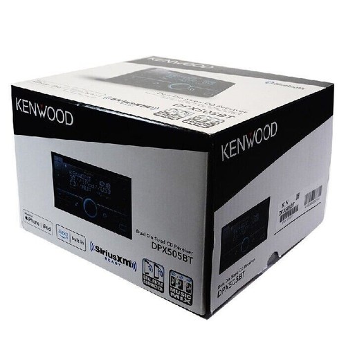 Kenwood DPX505BT Bluetooth CD Player Car Stereo Pandora AM FM Sirius ...