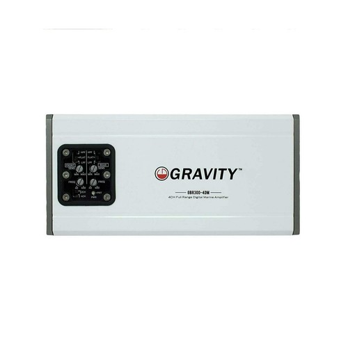 Gravity GBR300.4DM True 600-Watt RMS Micro Ultra Compact Digital 4-Channel Fu... for sale online ...