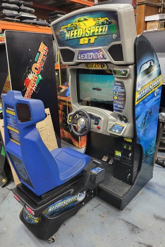 Global VR NEED FOR SPEED GT Arcade Sit Down Driving Racing Video Game ...