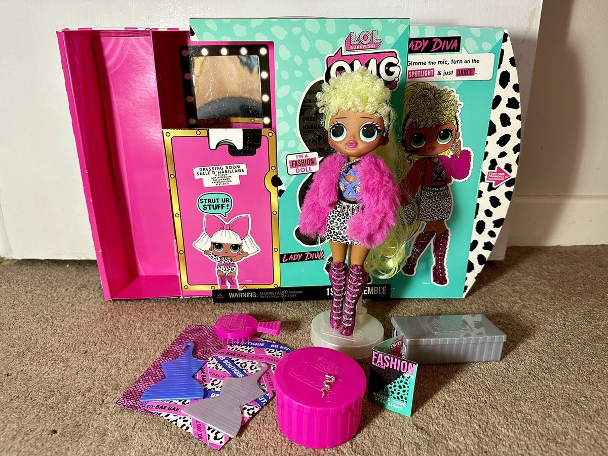Lol Omg Doll Lady Diva Surprise! LOL Surprise OMG Lady Diva Fashion ...