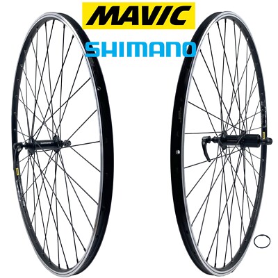 700c Black Mavic Open Elite/Shimano Tiagra RS400 8-11 speed Road Bike ...