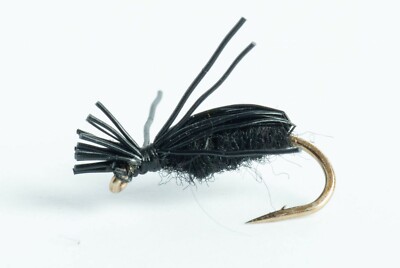 Beetle Black Dry Fly, 6-Pack | eBay