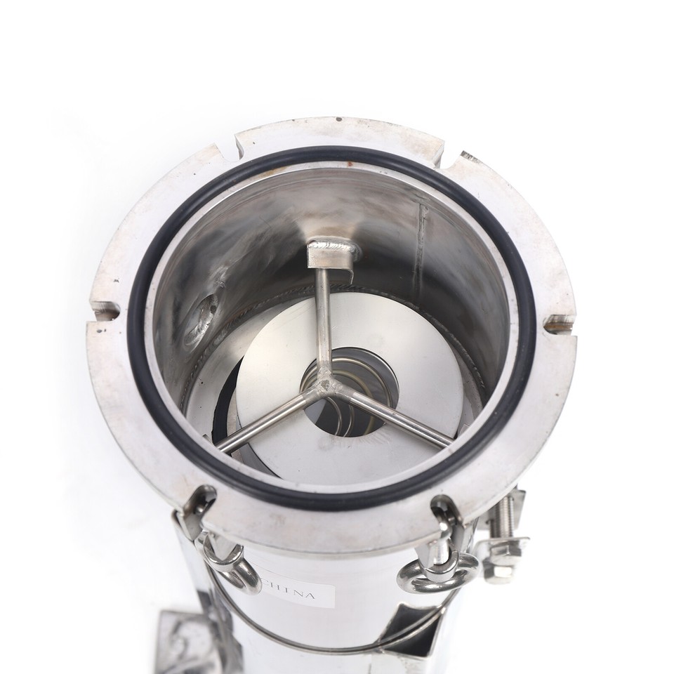 150 Psi Bag Filter Housing Sock Filter 304 Stainless Steel In/Out #4 ...
