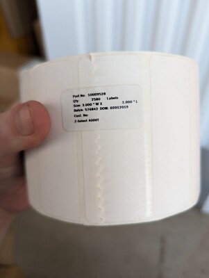 Thermal Labels - 3X1 Zebra