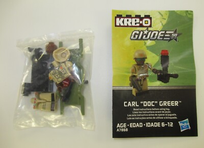Doc GI Joe Kre-O Figure Hasbro 2014 New Carl Greer Medic G.I. ARAH ...