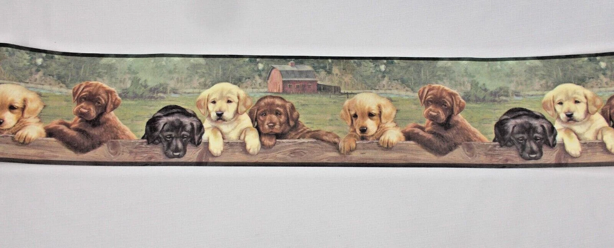 Labrador Retriever Wallpaper Border