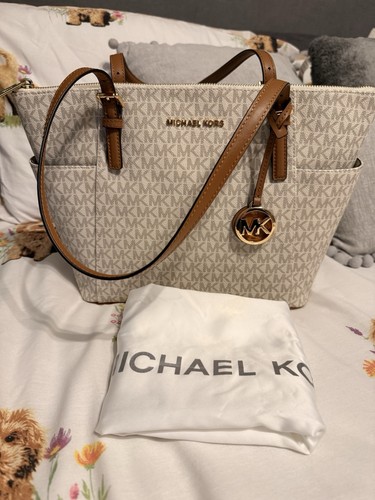 Brand new Michael kors jet set logo tote bag | eBay UK