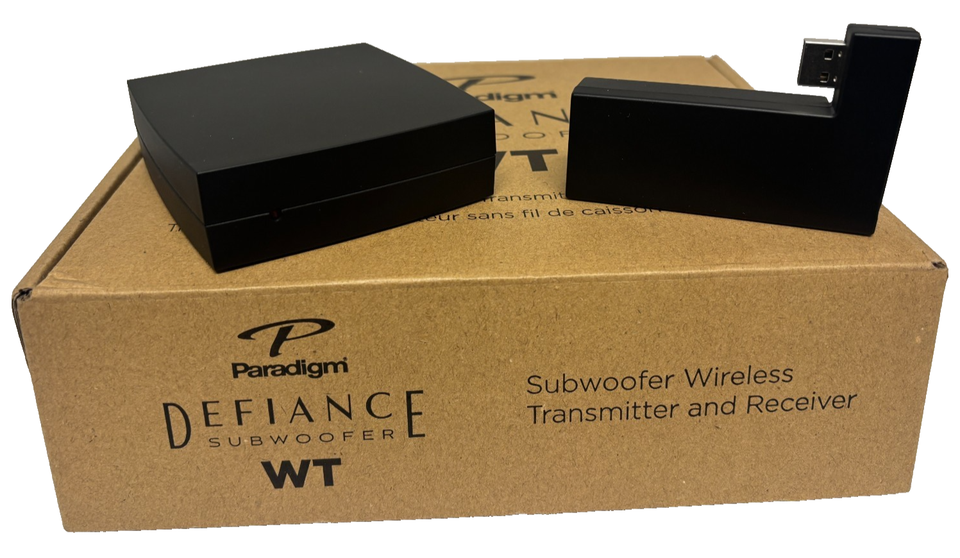 Paradigm Defiance Subwoofer WT, Wireless Transmitter & Receiver - New ...